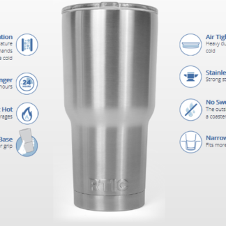 Custom Engraved- RTIC 30 oz. Tumbler